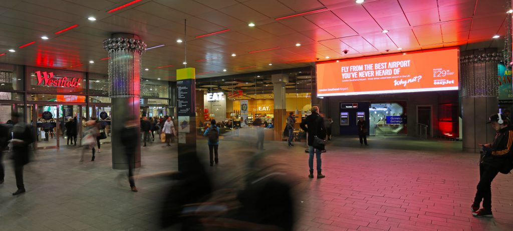 Northern Ticket Hall @ Westfield Stratford City - Ocean Outdoor