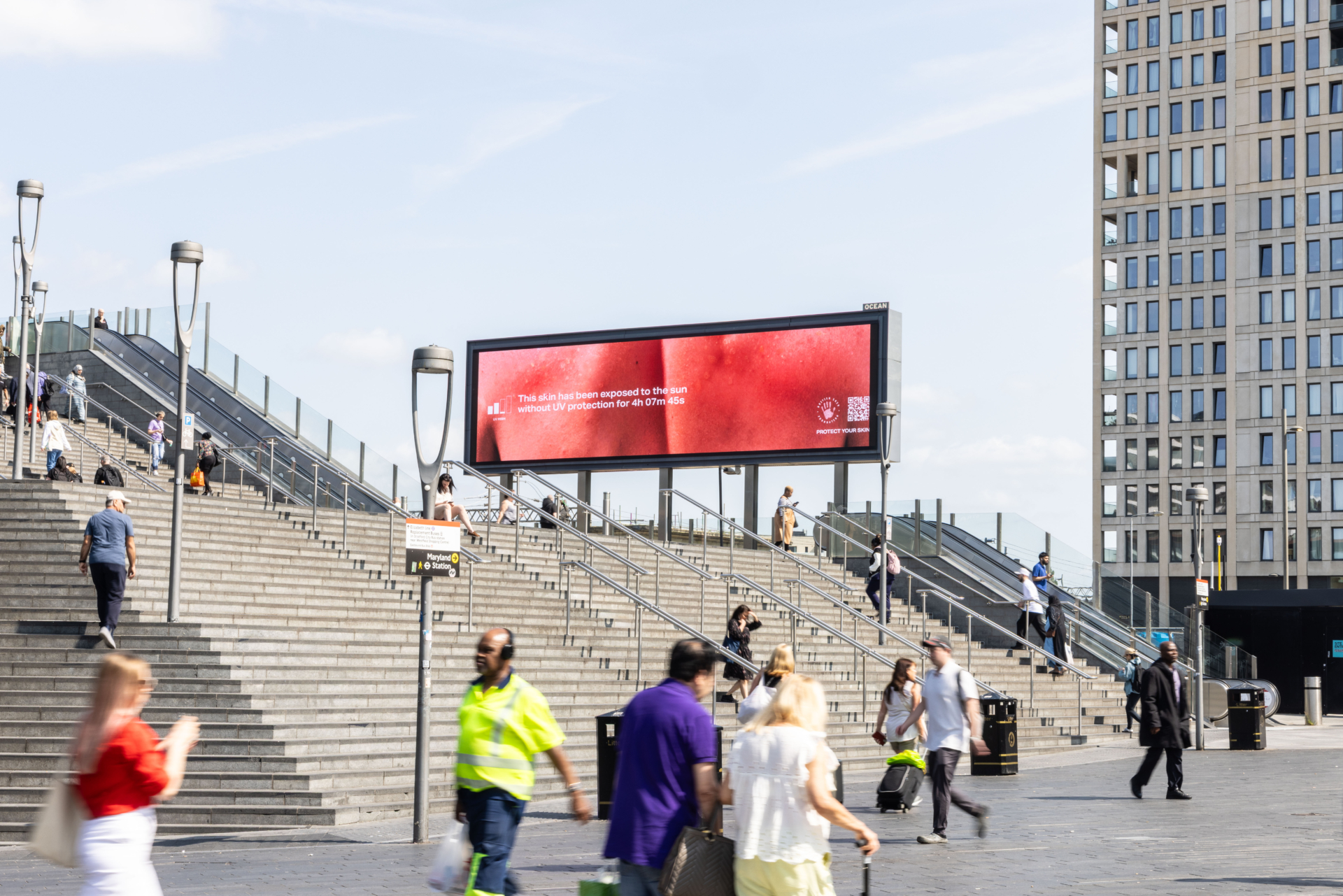 Ocean Outcome: The Burnable Billboard - Ocean DCC winner