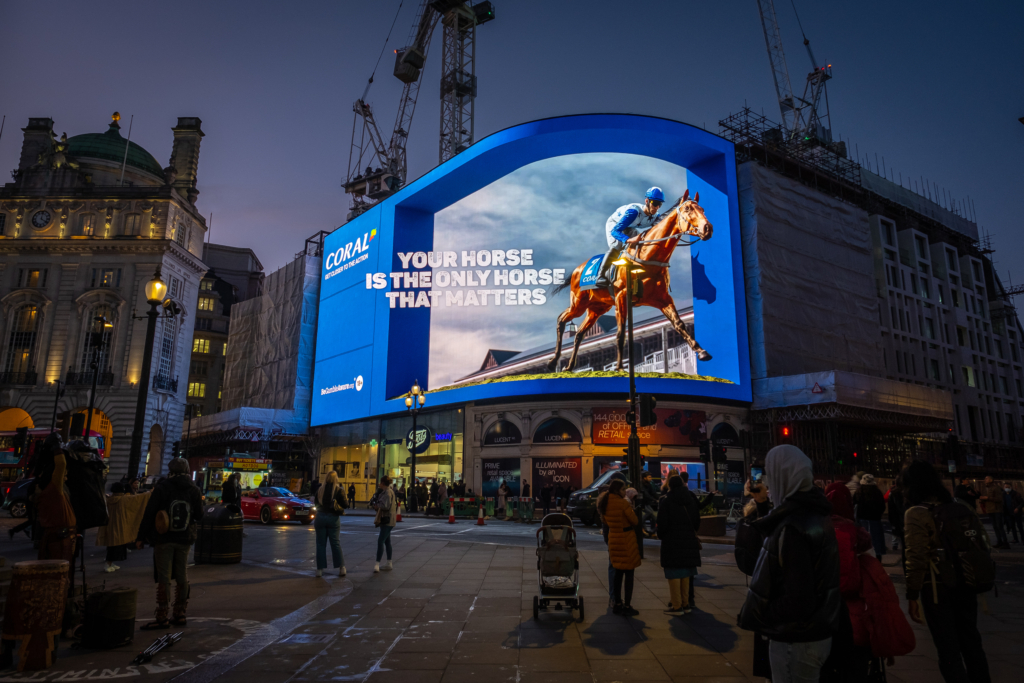 Coral breaks new ground with Deepscreen™ activation - Ocean Outdoor